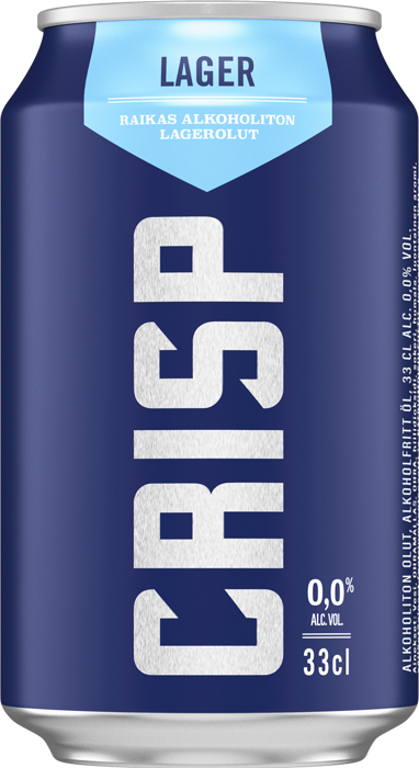 Tuotteet » Crisp » Crisp Lager « Sinebrychoff