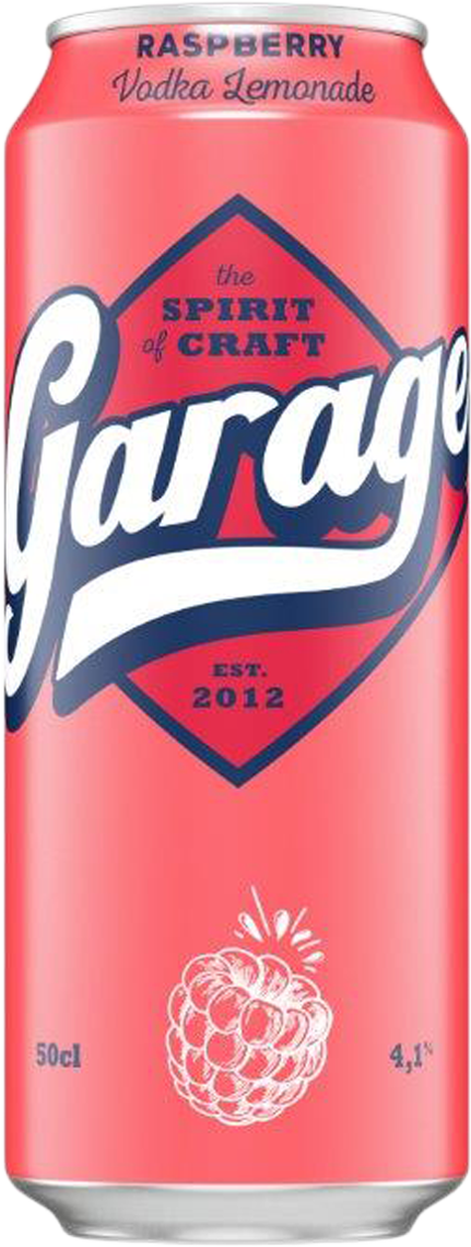 Tuotteet » Garage » Garage Vodka Lemonade Raspberry « Sinebrychoff