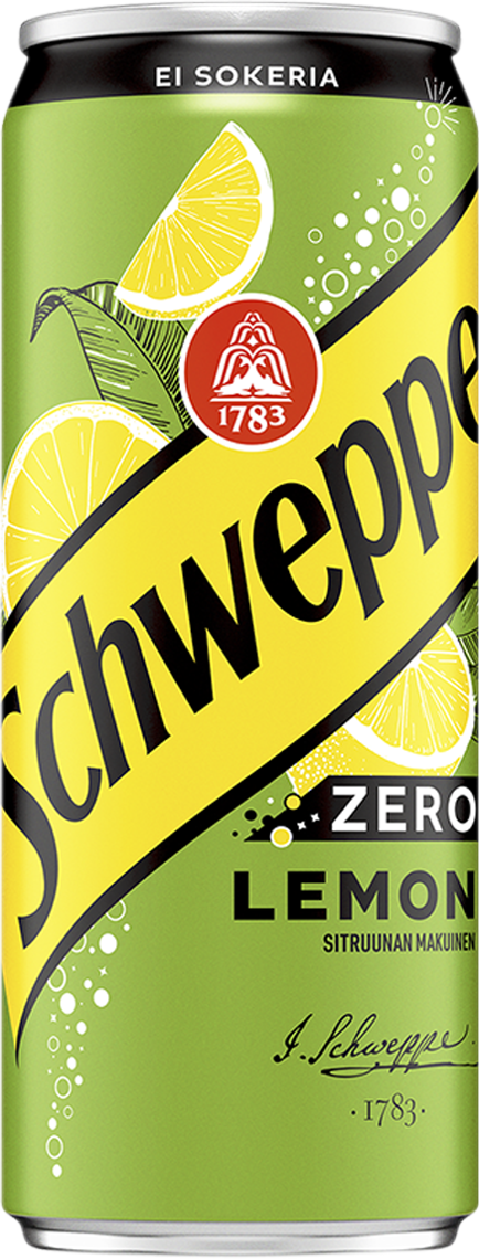 Tuotteet » Schweppes » Schweppes Lemon Zero « Sinebrychoff