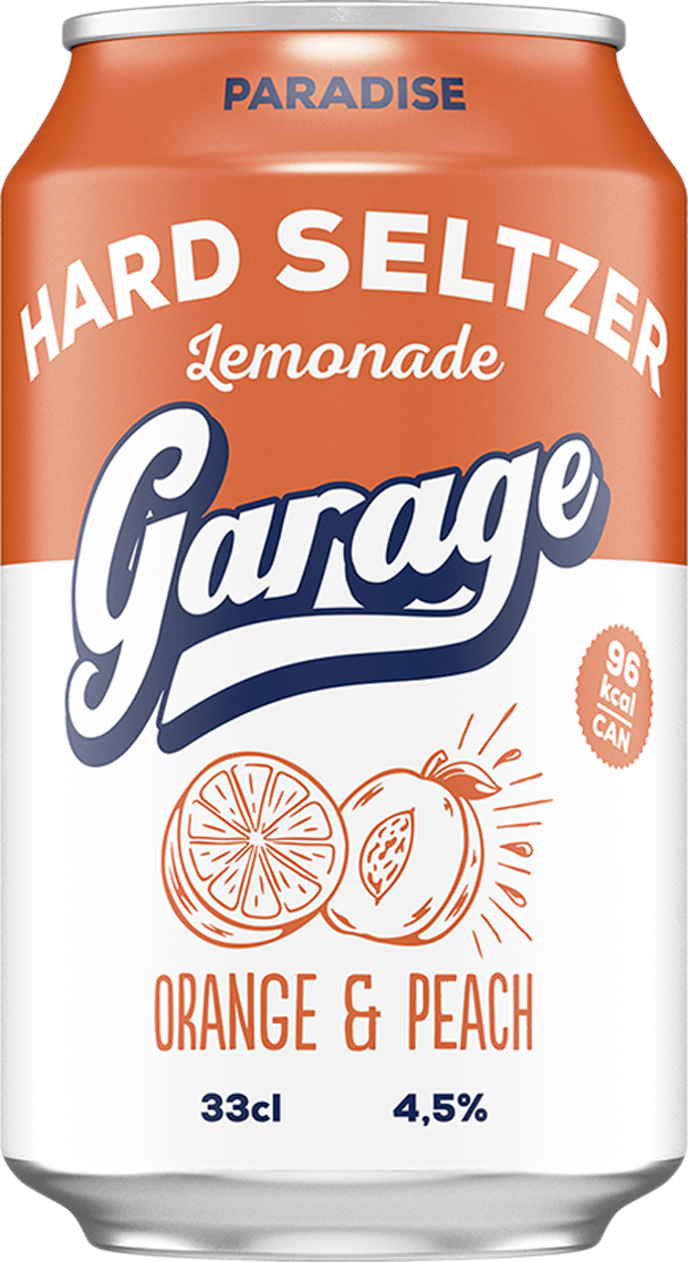 Tuotteet » Garage » Garage Hard Seltzer Lemonade Paradise Orange ...