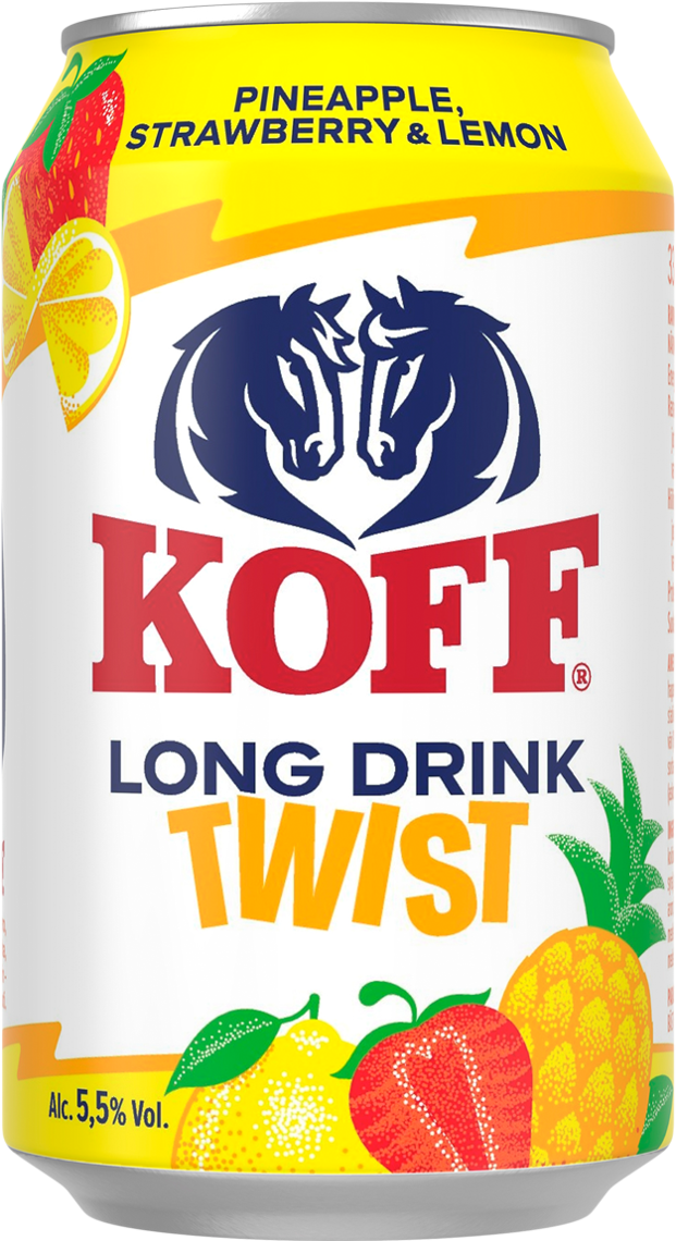 Tuotteet » KOFF Long Drink » KOFF Long Drink Twist « Sinebrychoff