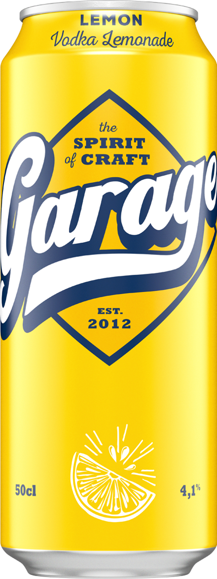 Tuotteet » Garage » Garage Vodka Lemonade « Sinebrychoff