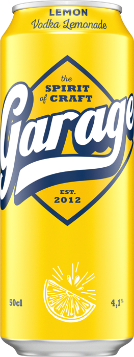 Tuotteet » Garage » Garage Vodka Lemonade « Sinebrychoff