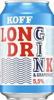 Tuotteet » KOFF Long Drink » KOFF Long Drink Gin & Grapefruit ...