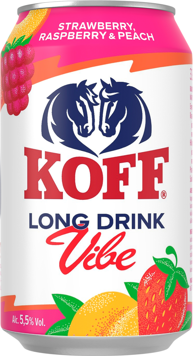 Tuotteet » KOFF Long Drink » KOFF Long Drink Vibe « Sinebrychoff