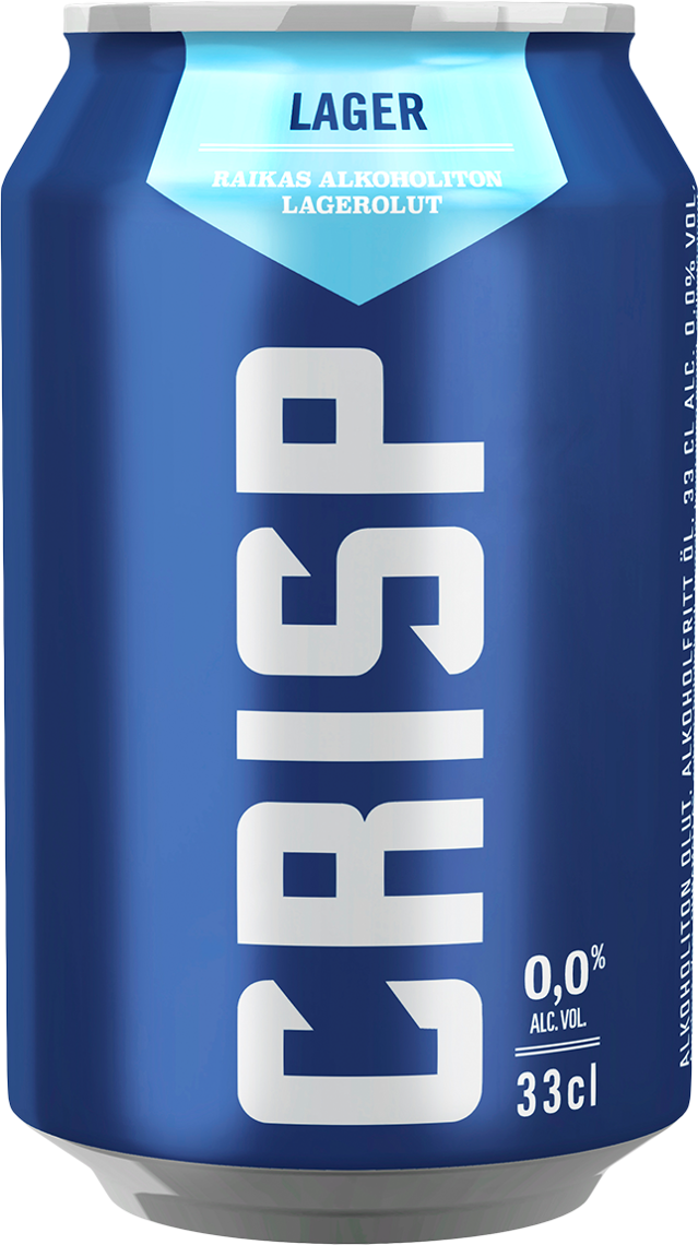Tuotteet » Crisp » Crisp Lager « Sinebrychoff