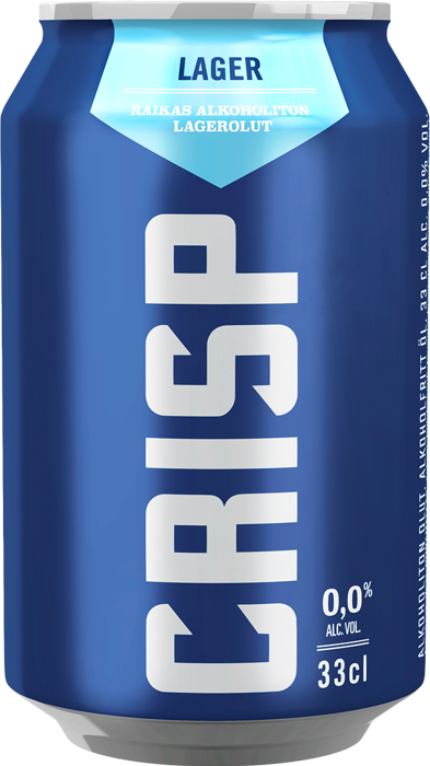 Tuotteet » Crisp » Crisp Lager « Sinebrychoff