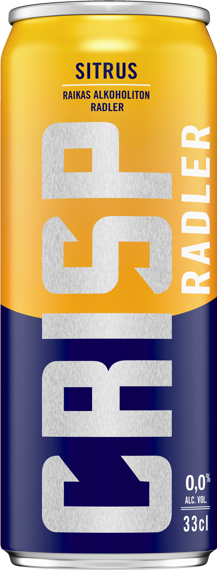 Tuotteet » Crisp » Crisp Radler Sitrus « Sinebrychoff